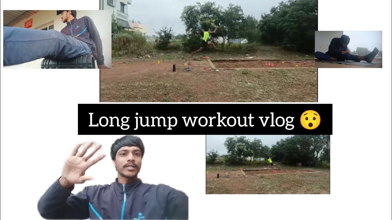 long jump workout video Full workout video athletics vlog 👆#vlog # ...