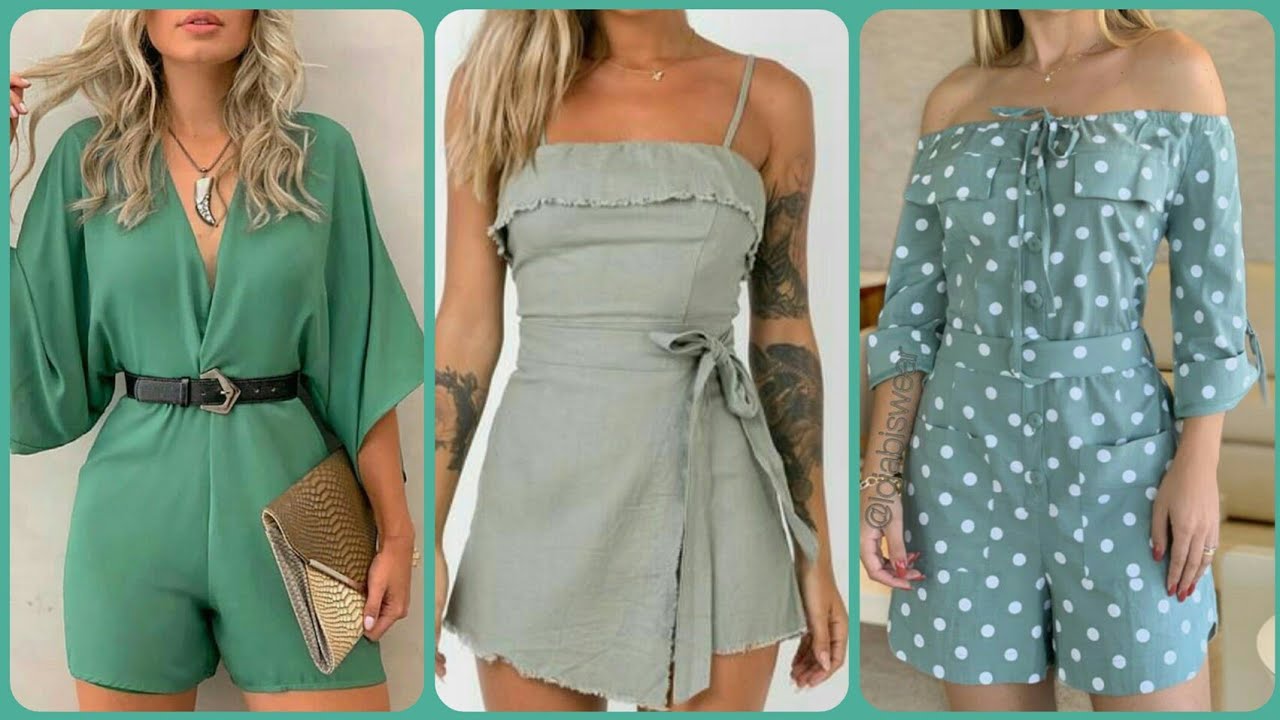 Stylish and trendy western 2020 rompers collection - YouTube
