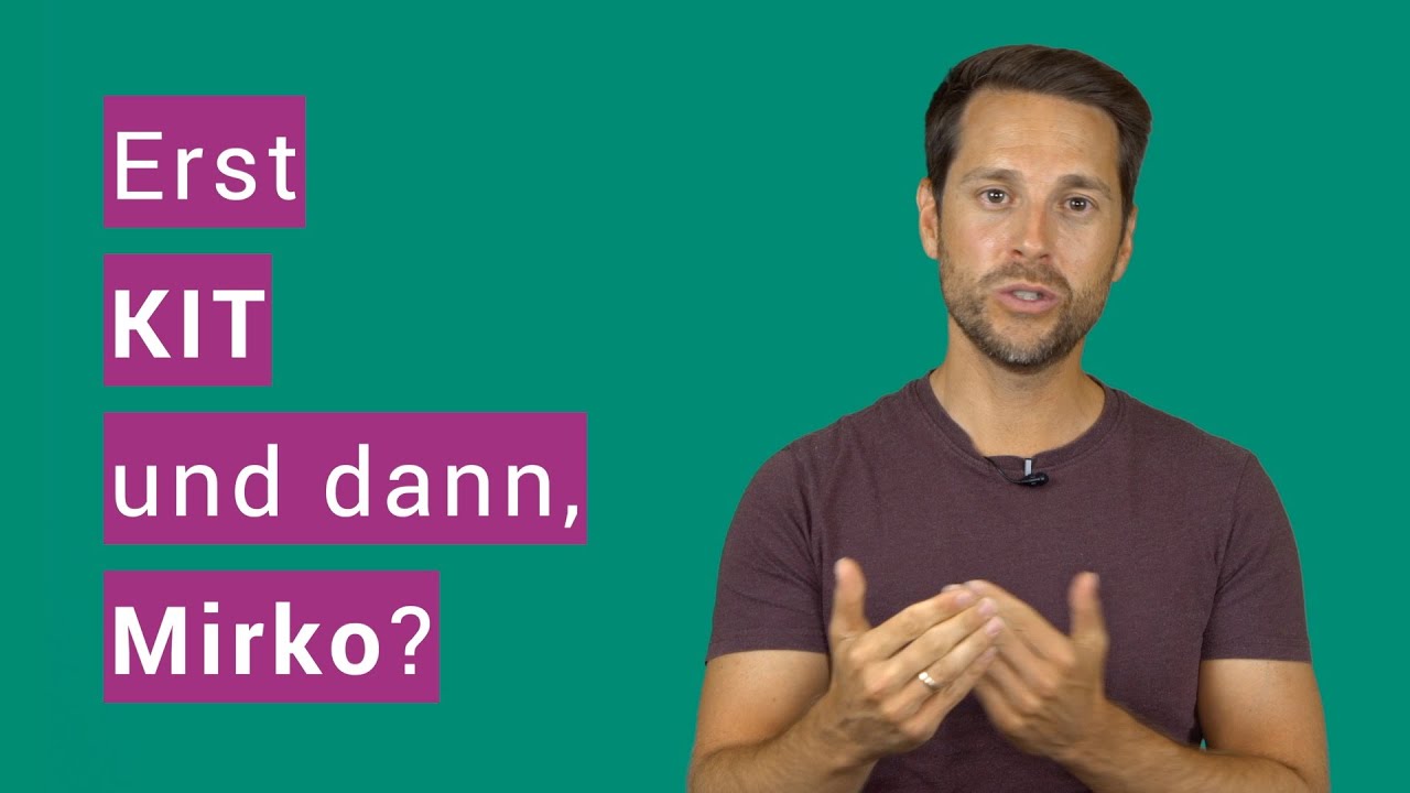 Erst KIT – und dann, Mirko Drotschmann? - YouTube