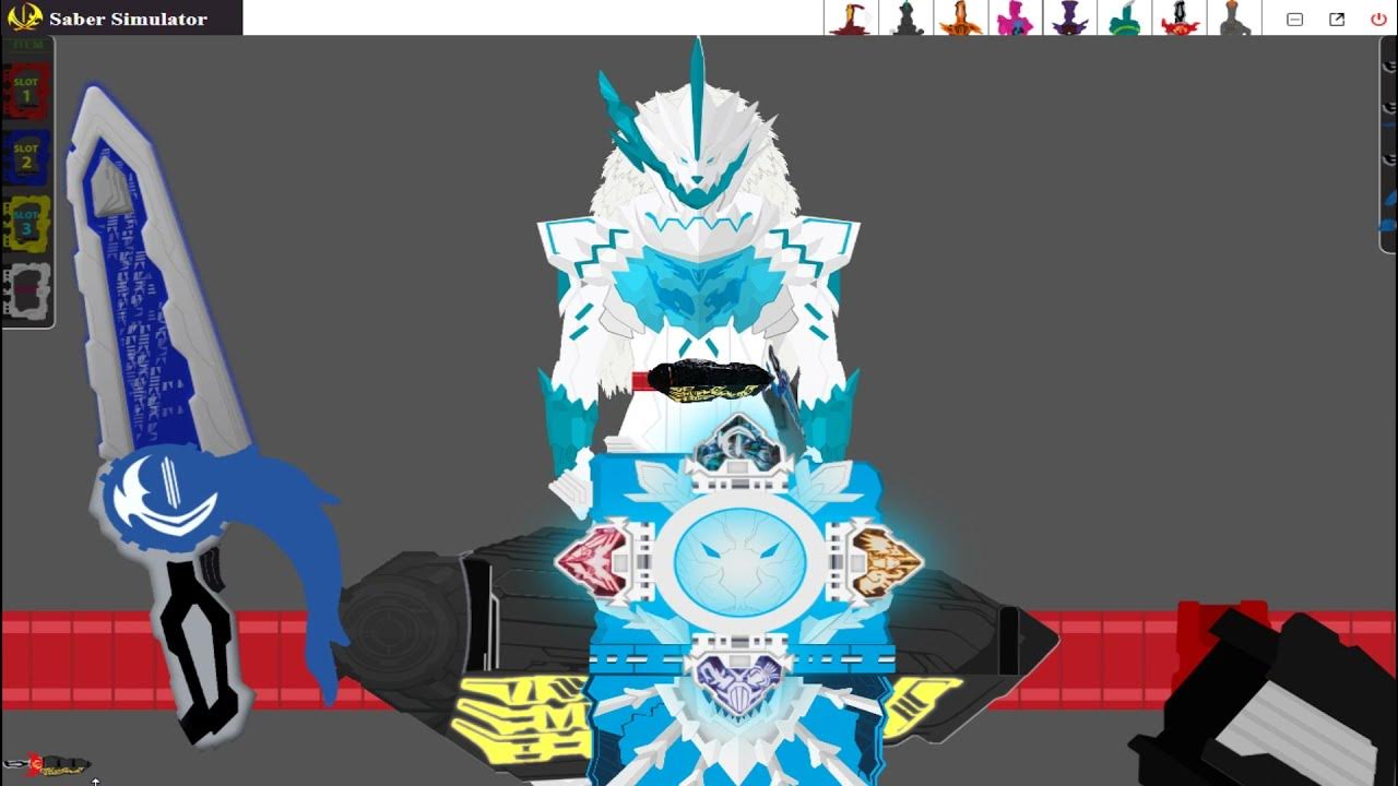 Kamen Rider Saber Simulator 1.1.2 Kamen Rider Blades All Henshin - YouTube