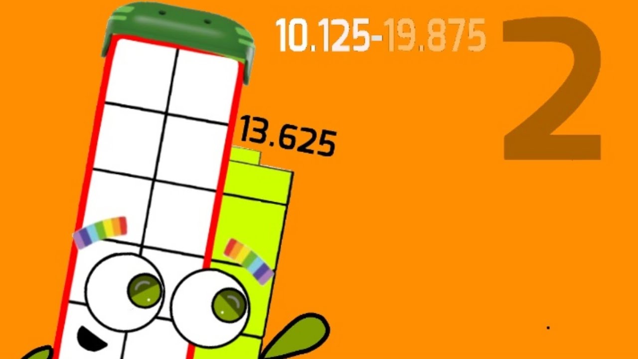 Numberblocks band Eights 2 10.125-19.875 - YouTube