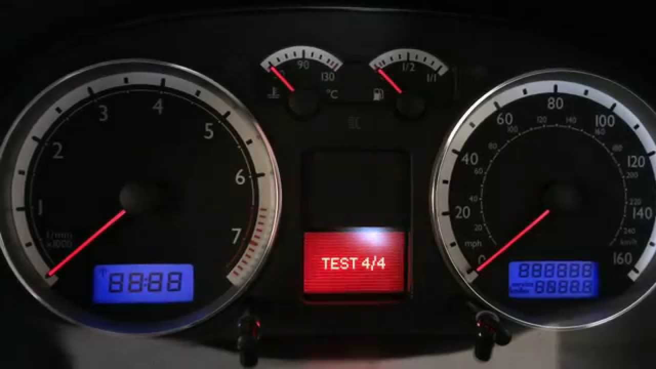 VW Golf mk4 Anniversary (Petrol) Clocks Tested "1J5 920 926 A" Immo3 ...