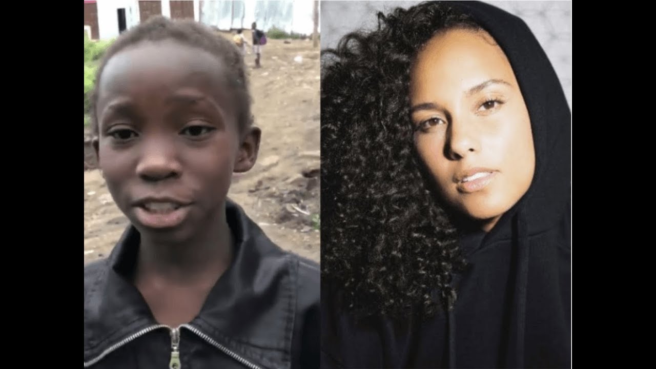 Hollywood fame! Alicia keys finally recognizes Gracious Amani - YouTube