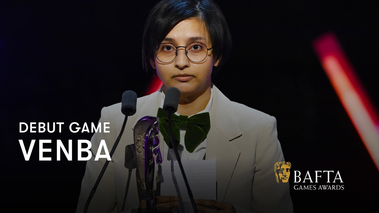 Venba wins the award for Debut Game | BAFTA Games Awards 2024 - YouTube