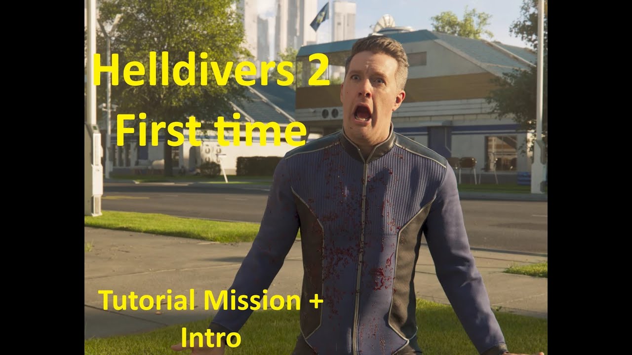Helldivers 2 - First Time Tutorial Mission + Intro (No Commentary) - YouTube
