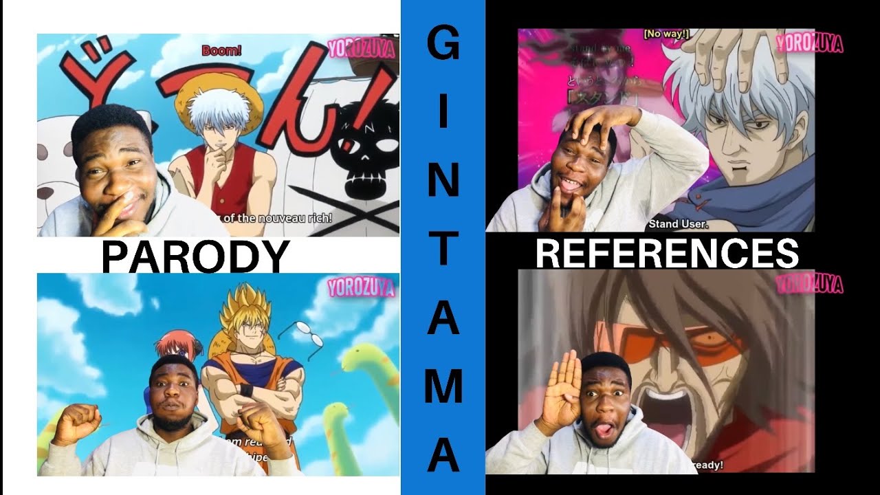 SO MANY DBZ REFERENCES 🤦🏾‍♂️😂🤣🇯🇵 |Gintama Parody References Top Best ...