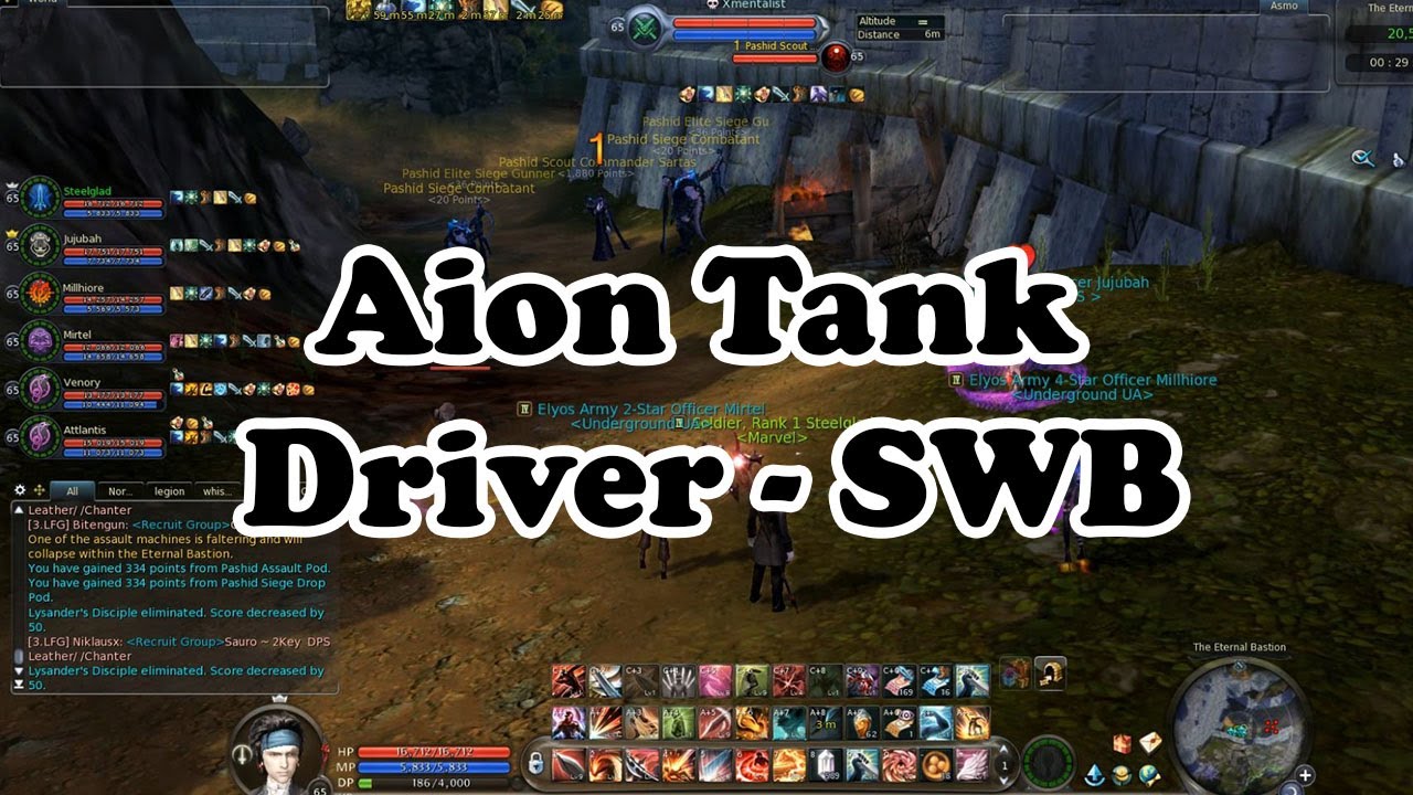 Aion SWB Group 4 - Tank Drive Complete Guide 2024 - YouTube