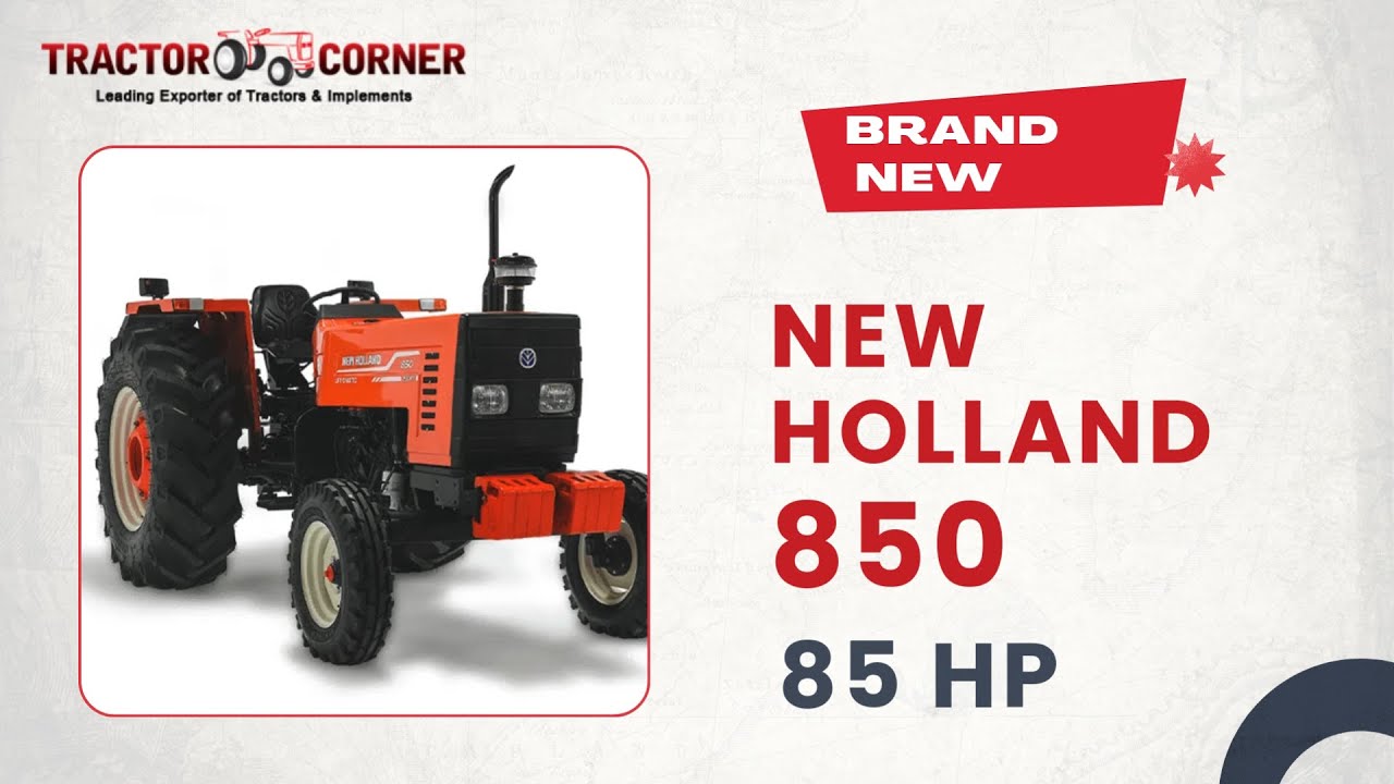 New Holland 850 85HP Tractor for Sale in Africa and Caribbean Countries ...