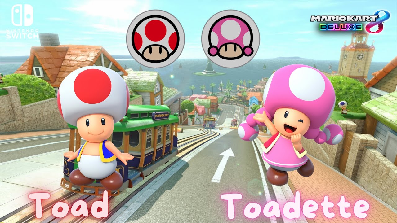 Special Mario Kart 8 Deluxe Toad Toadette Livestream - YouTube