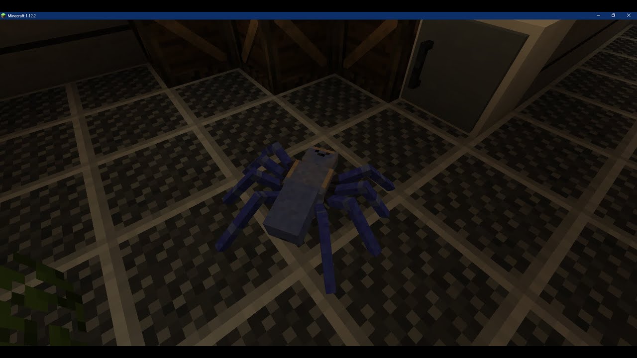 O scp-548 a aranha azul.. (Fundação scp) ep: 05. (No Minecraft). - YouTube