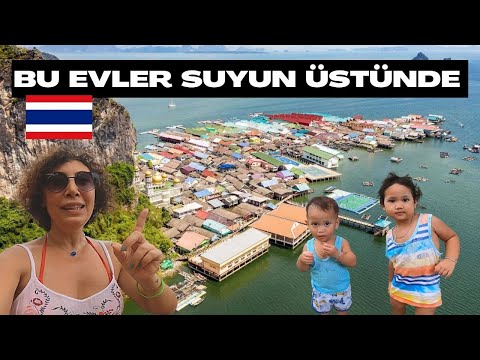 SUYUN ÜSTÜNDE Nasıl Yaşıyorlar!! Tayland'ın İNANILMAZ Köyünü Görmeye Hazır Mısınız?! - 🇹🇭 - 99