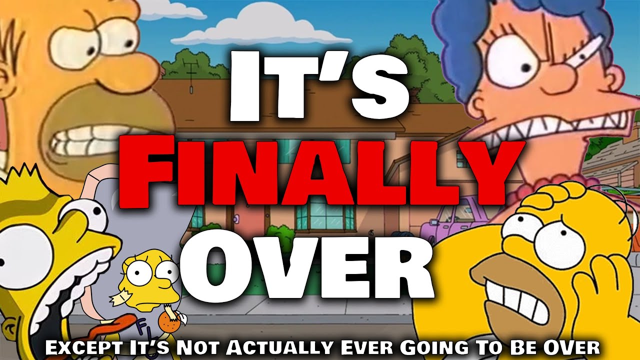 The Simpsons Series Finale (The End Of The Simpsons) - YouTube