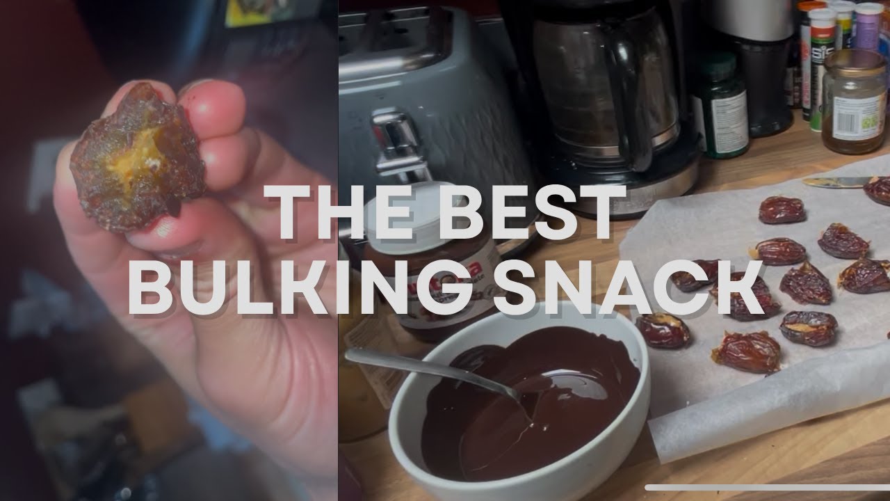 The best healthy bulking snack (5 minute prep) - YouTube