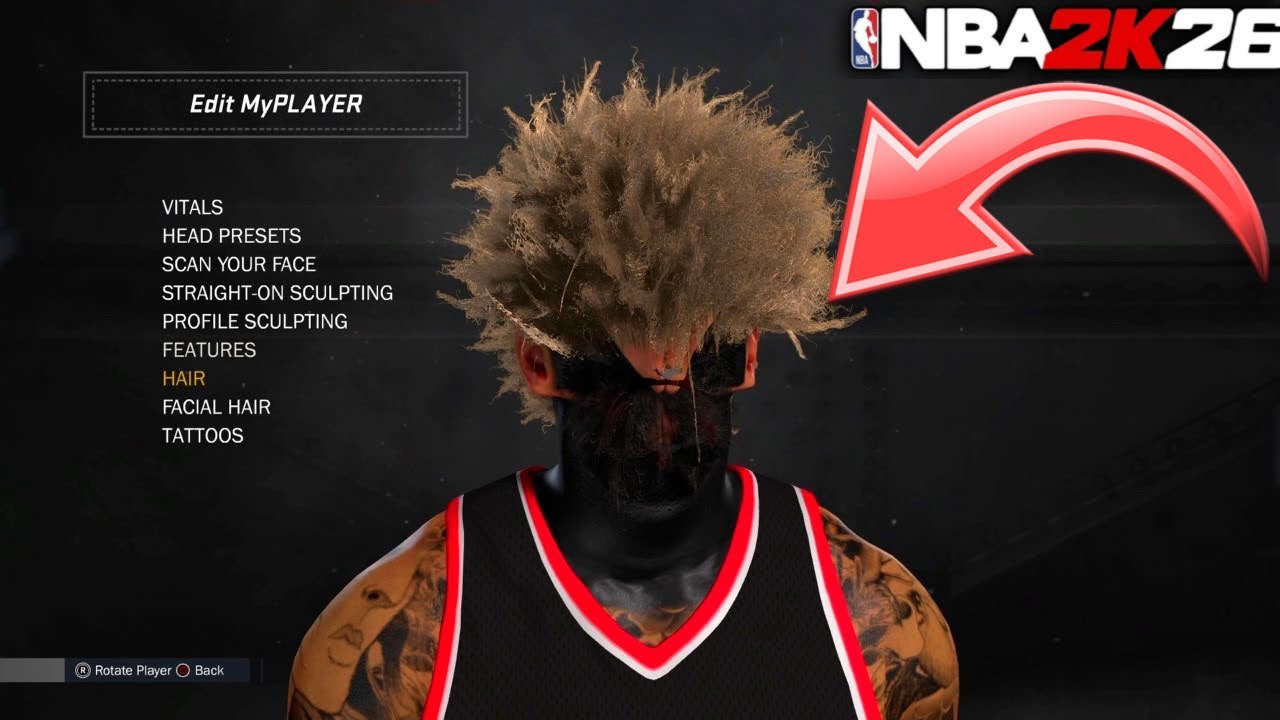 TAZ FACE/ALL BLACK FACE TUTORIAL IN NBA 2k26(NEW UPDATED VERSION) - YouTube