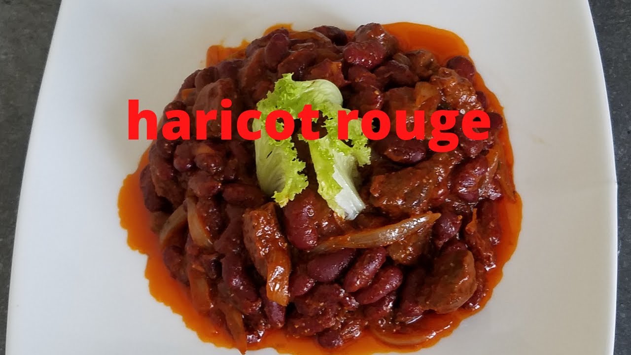 Comment faire les haricots rouges - YouTube
