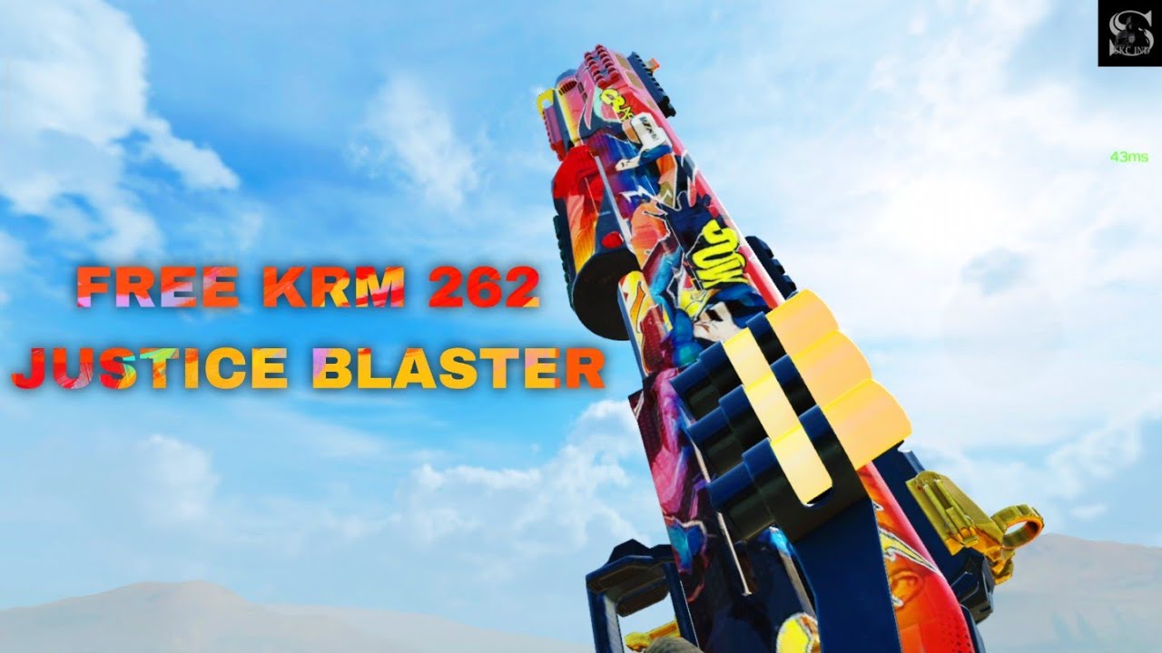 Don't Forget to Claim Free KRM 262 - Justice Blaster CODM | Clan Store ...