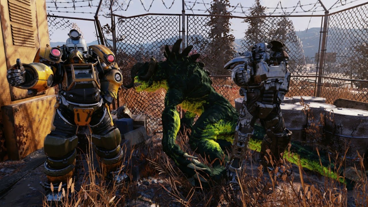 Fallout 76 - Part 7 | Fighting a deathclaw! - YouTube