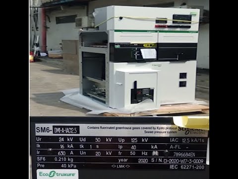 Inside Look Of Panel MV Schneider SM6-DM1-A-IAC12.5 - YouTube