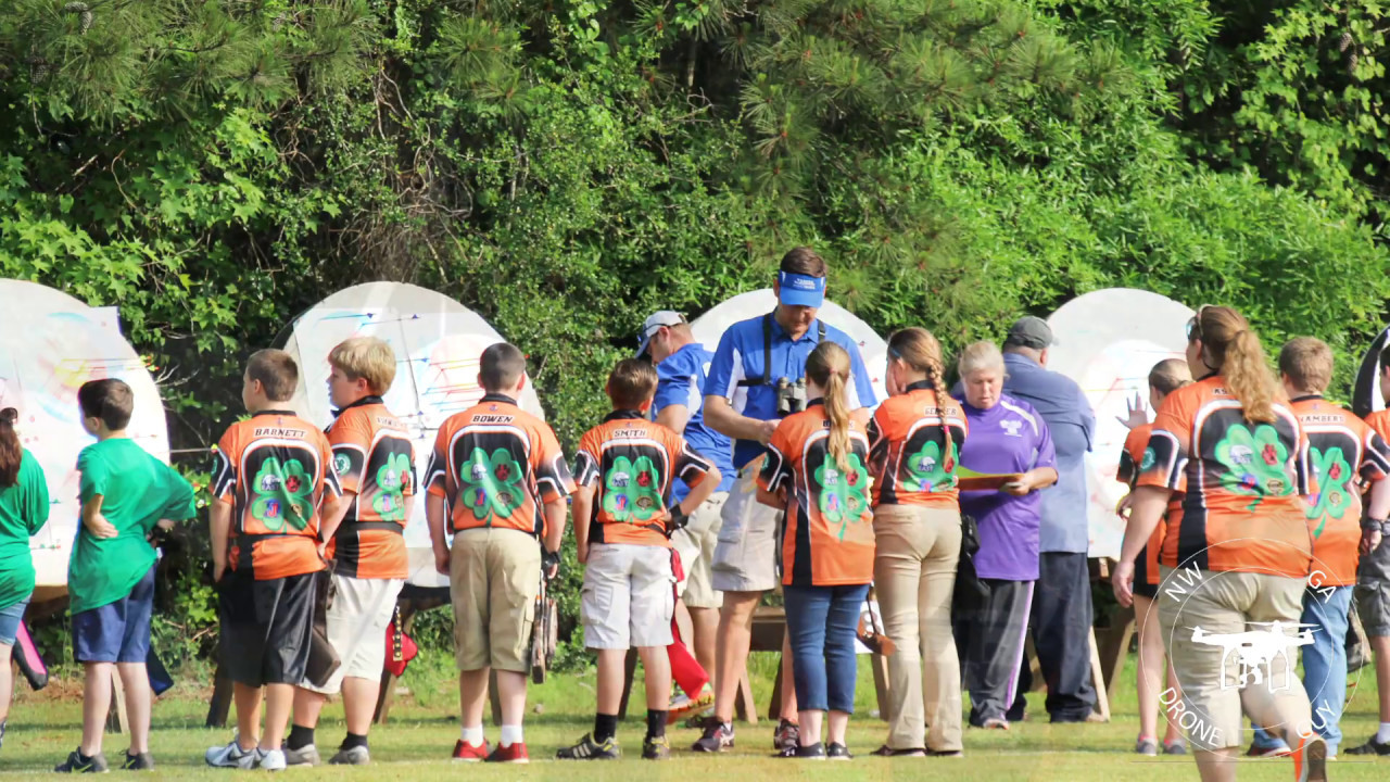 4H Archery Rock Eagle Center CloverLeaf field - YouTube