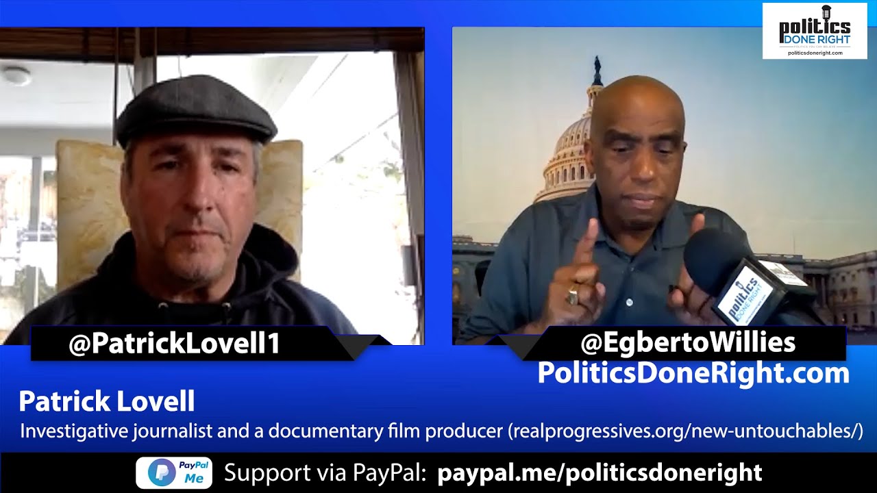 Investigative journalist Patrick Lovell discusses the Big Con on ...