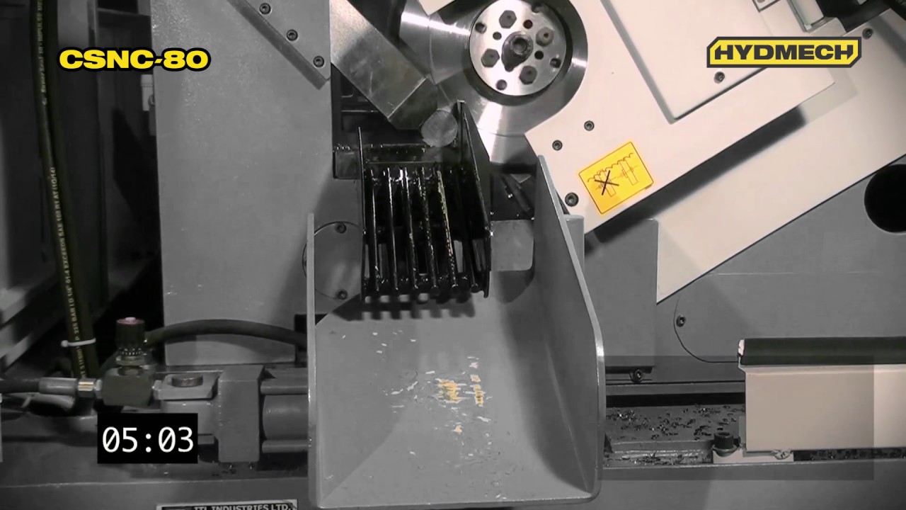 HYDMECH Carbide Saw - CSNC 80 - YouTube