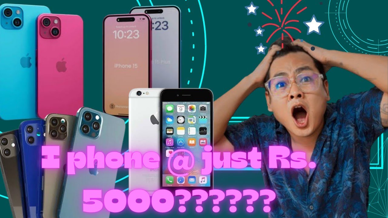 Iphone at just Rs. 5000!!!! - YouTube