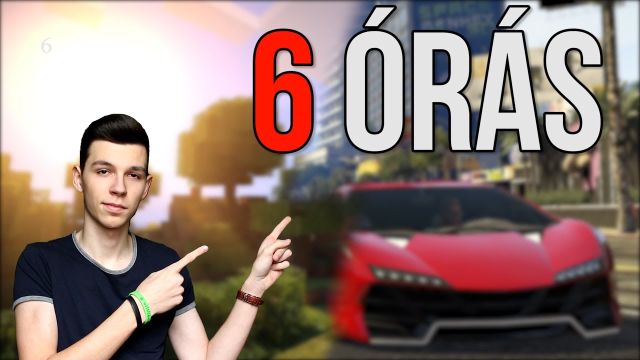 6+1 ÓRÁS MINECRAFT ÉS GTA 5 SZÓRAKOZÁS | 35.000 FELIRATKOZÓ - YouTube