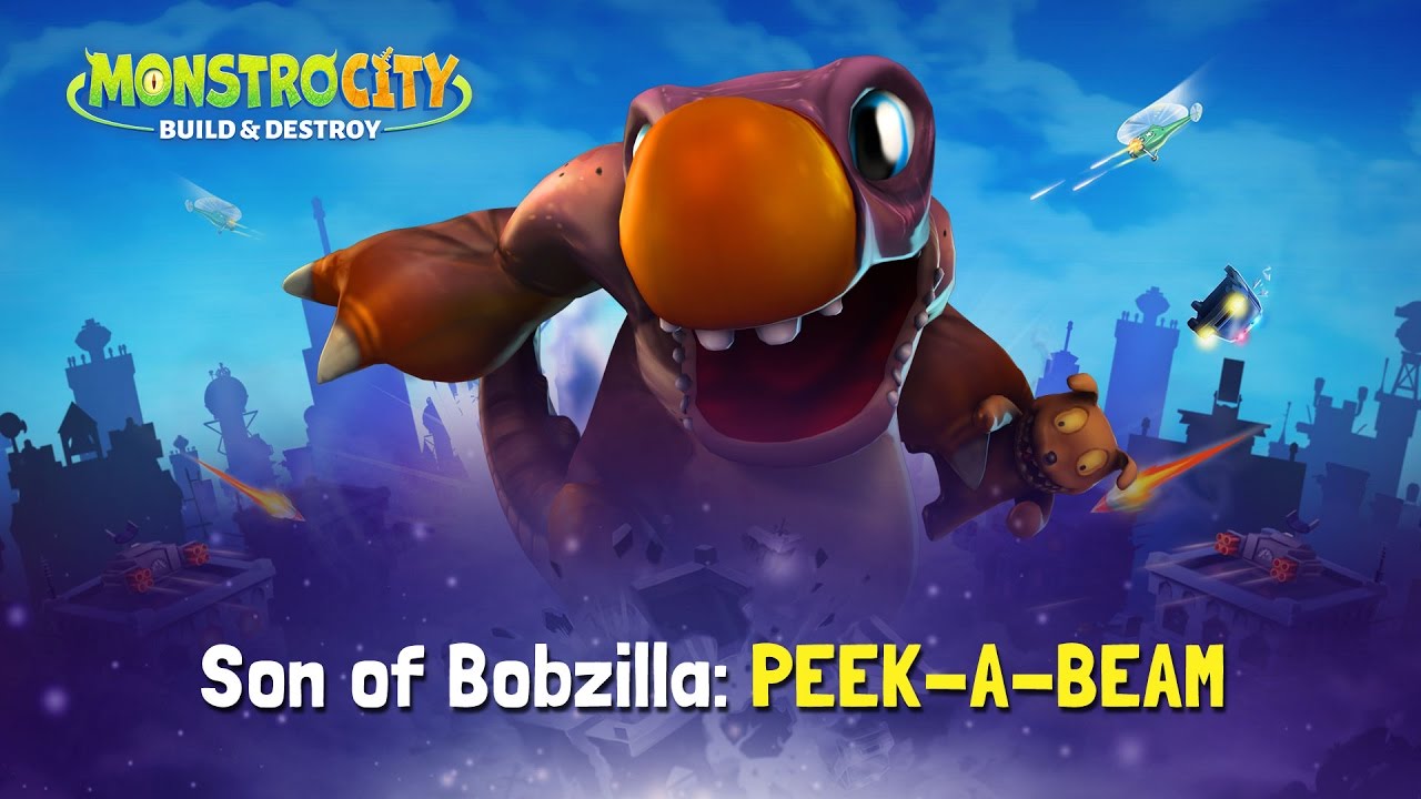 MonstroCity: Rampage! - How to Play - Son of Bobzilla: PEEK-A-BEAM - YouTube
