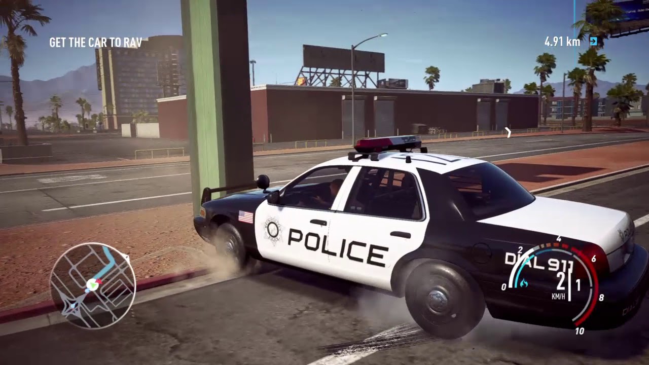 Need for Speed™ Payback Police ford crown vic location - YouTube