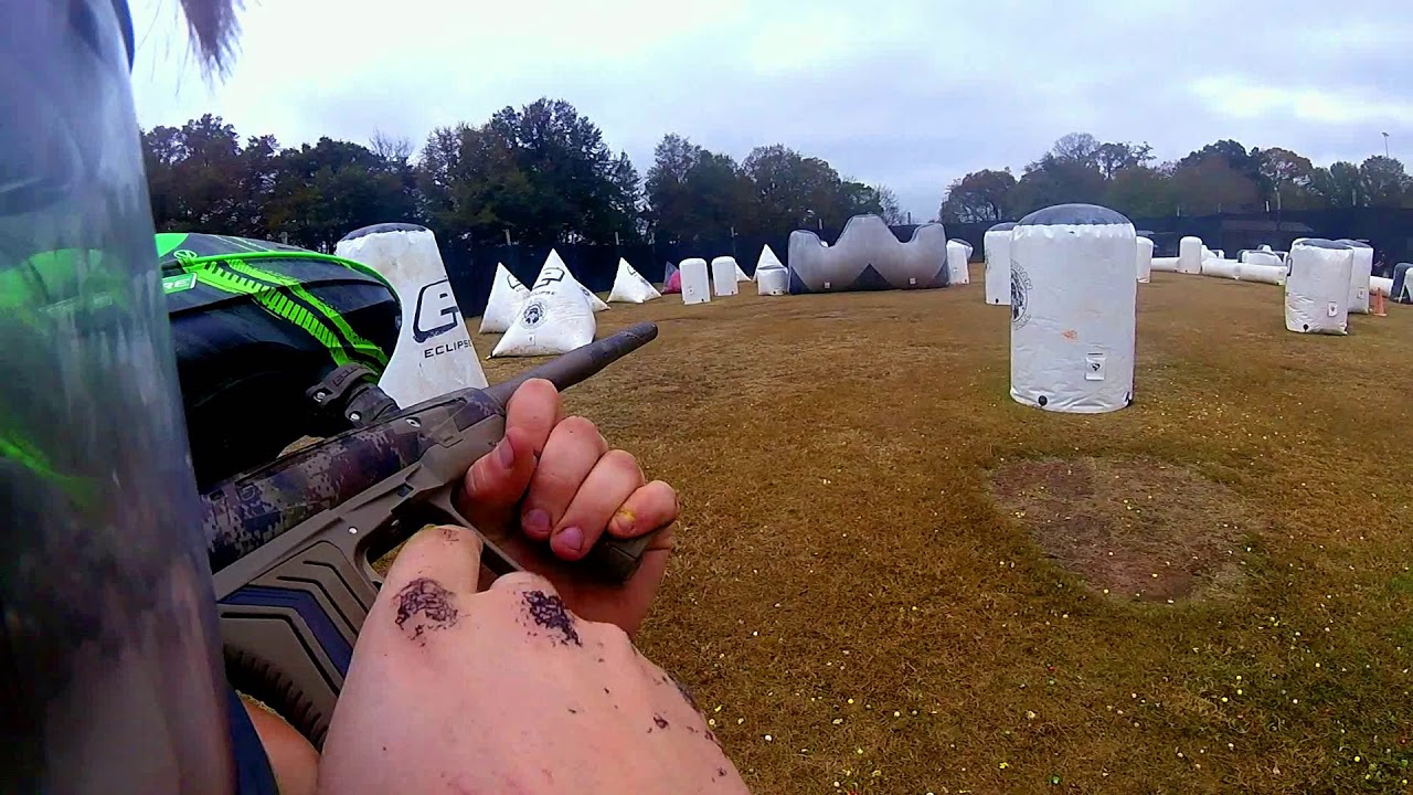 ^PaintBalling^ Speedballing At Big Indian Paintballing - YouTube