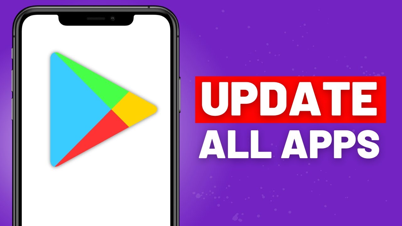 How to Update ALL Apps on Google Play Store - YouTube
