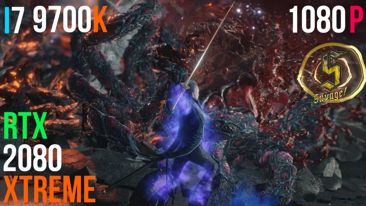 Devil May Cry 5 | RTX 2080 XTREME 8GB ( 1080P Maximum Settings ) - YouTube