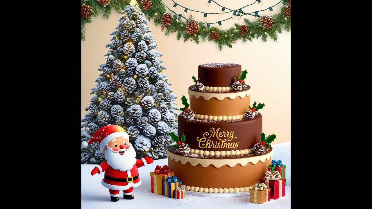 Christmas Cheer! 🎅 Fun Animated Song for Kids to Sing Along - YouTube