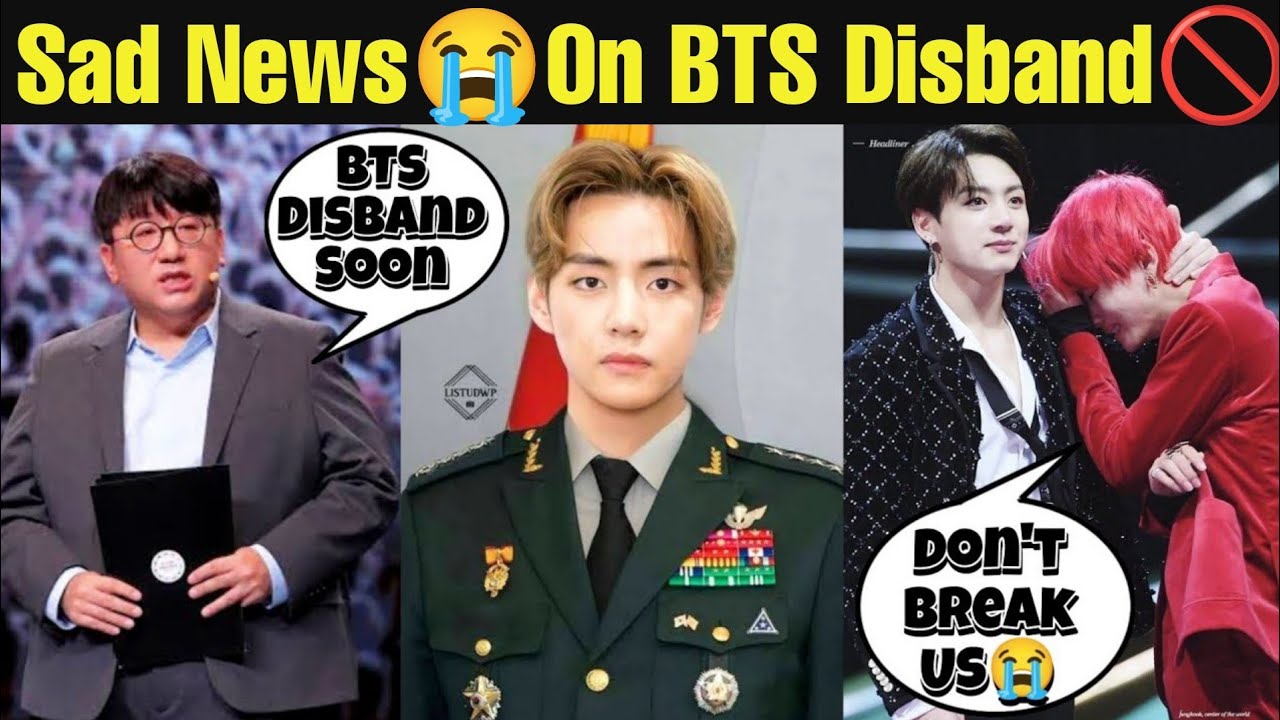 Jimin Revealed BTS Disband 🚫 Sad News 😭 BTS Jimin RM on Disband 💔 #bts ...