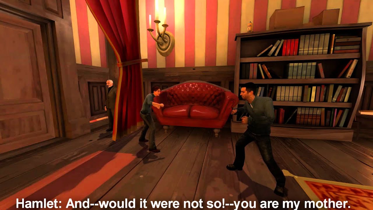 Hamlet Act 3, Scene 4 English Project - YouTube