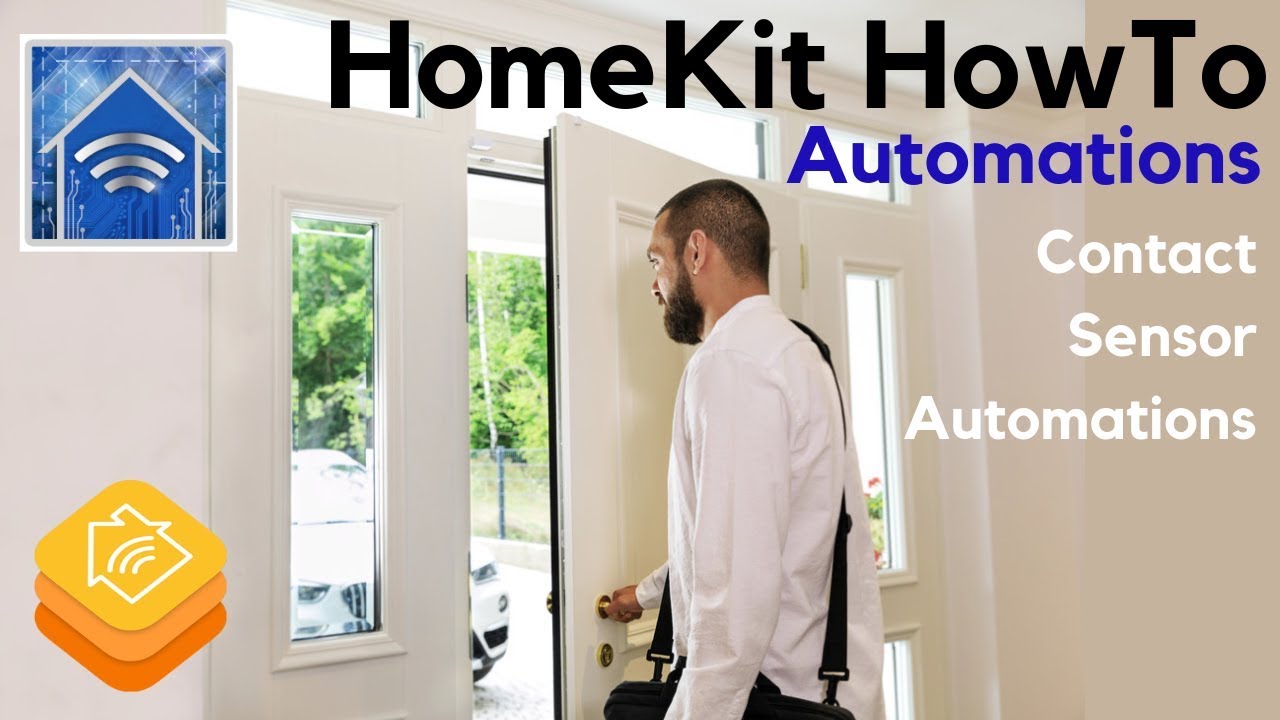 HomeKit HowTo: Contact Sensor Automations - YouTube