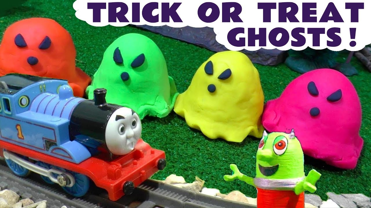 Thomas The Tank Engine Trick or Treat Story With The Funlings - YouTube
