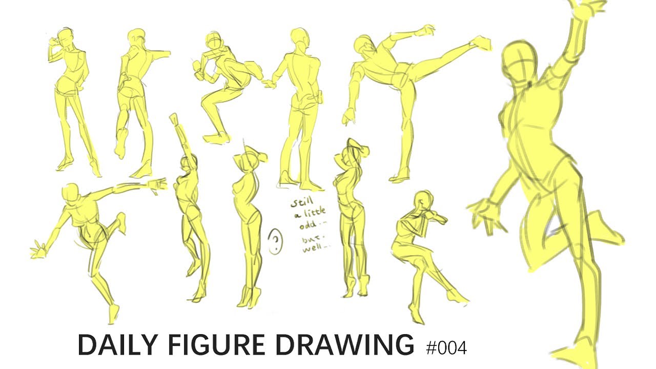POSE MANIACS gesture drawing 1010 - YouTube