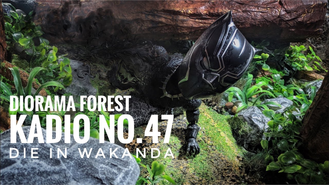 Diorama forest wakanda 1:12 (kadio no.47) - YouTube