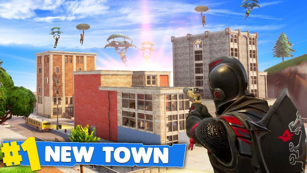 New City in Fortnite! Fortnite Battle Royale New Map! (Fortnite Map Update) - YouTube