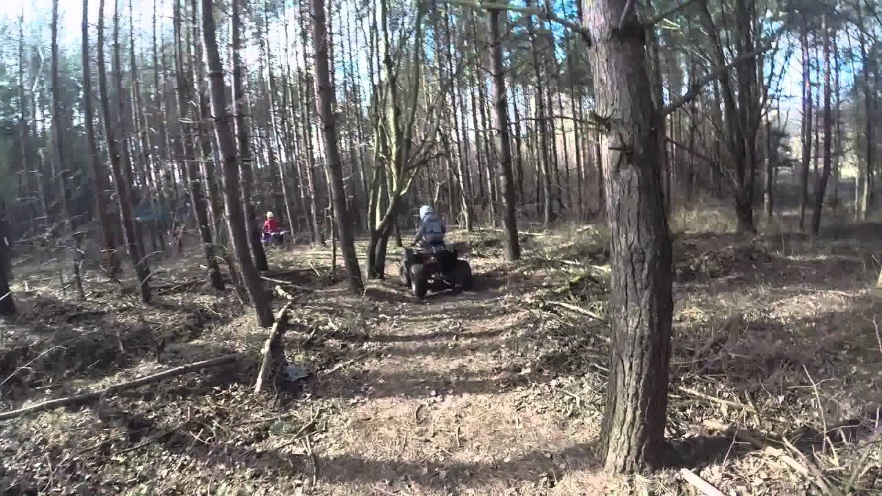 ATV / quad riding in Gdynia, Poland. - YouTube