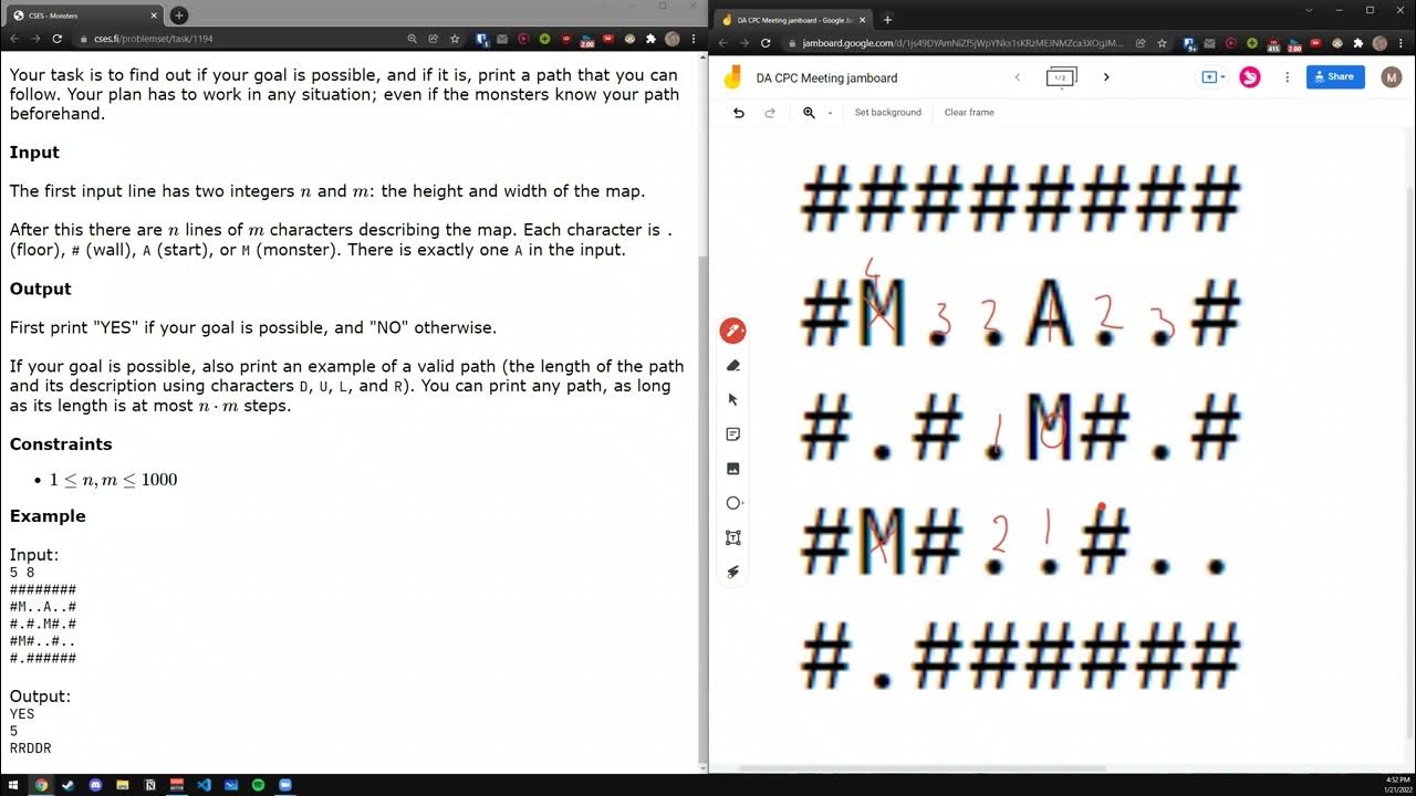 1-21 Practice with Multiple-Source BFS - YouTube
