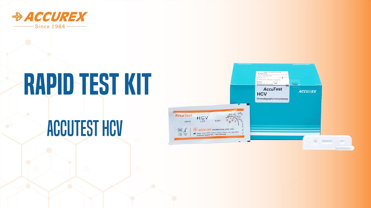 AccuTest HCV Rapid Card Test Kit | HCV test | Rapid Test | HCV Meaning ...