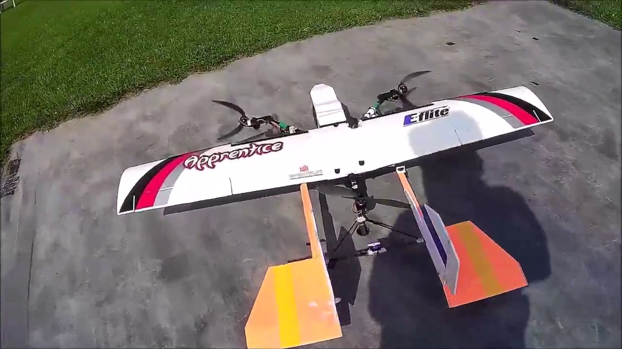 VTOL Tricopter/plane Test Flight - YouTube