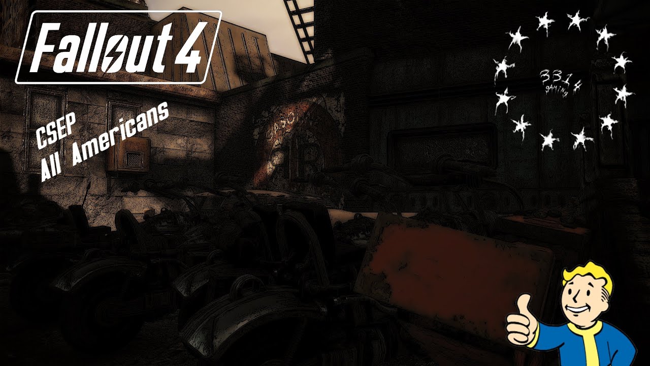 Fallout 4 Mod: CSEP: All Americans| Commonwealth Motorcycle Club!| Part ...