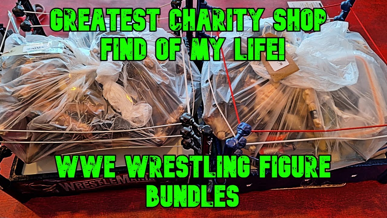 Greatest Charity Shop Find Of My Life - Huge WWE Mattel Wrestling ...