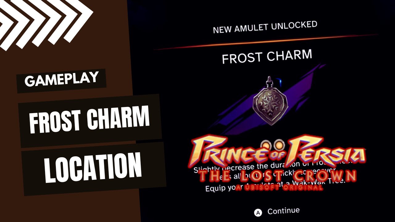 FROST CHARM AMULET LOCATION HYRCANIAN FOREST PRINCE OF PERSIA THE LOST ...