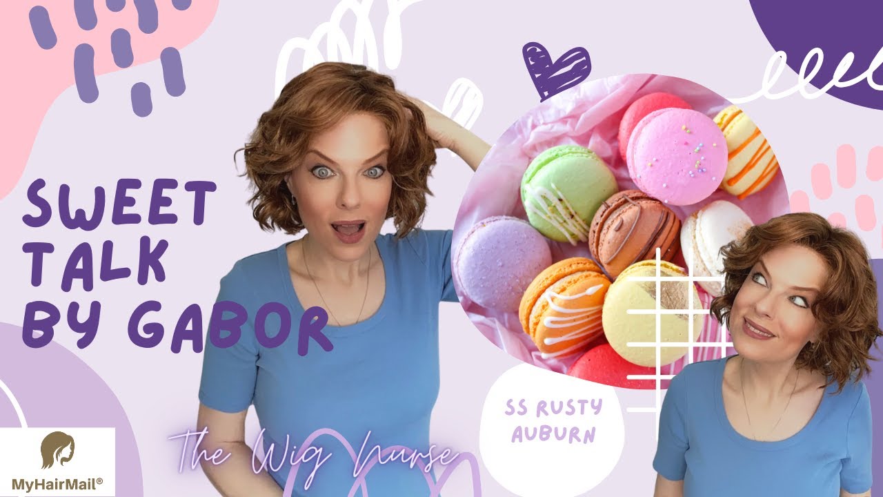 Sweet Talk by Gabor in SS Rusty Auburn Review! Adorable Curls, Blunt ...