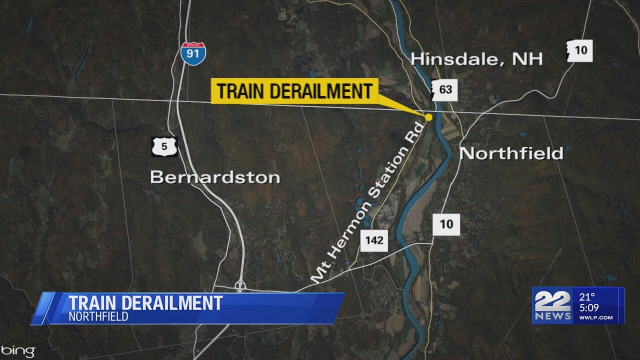 Amtrak Vermonter service disrupted after train derails in Northfield ...