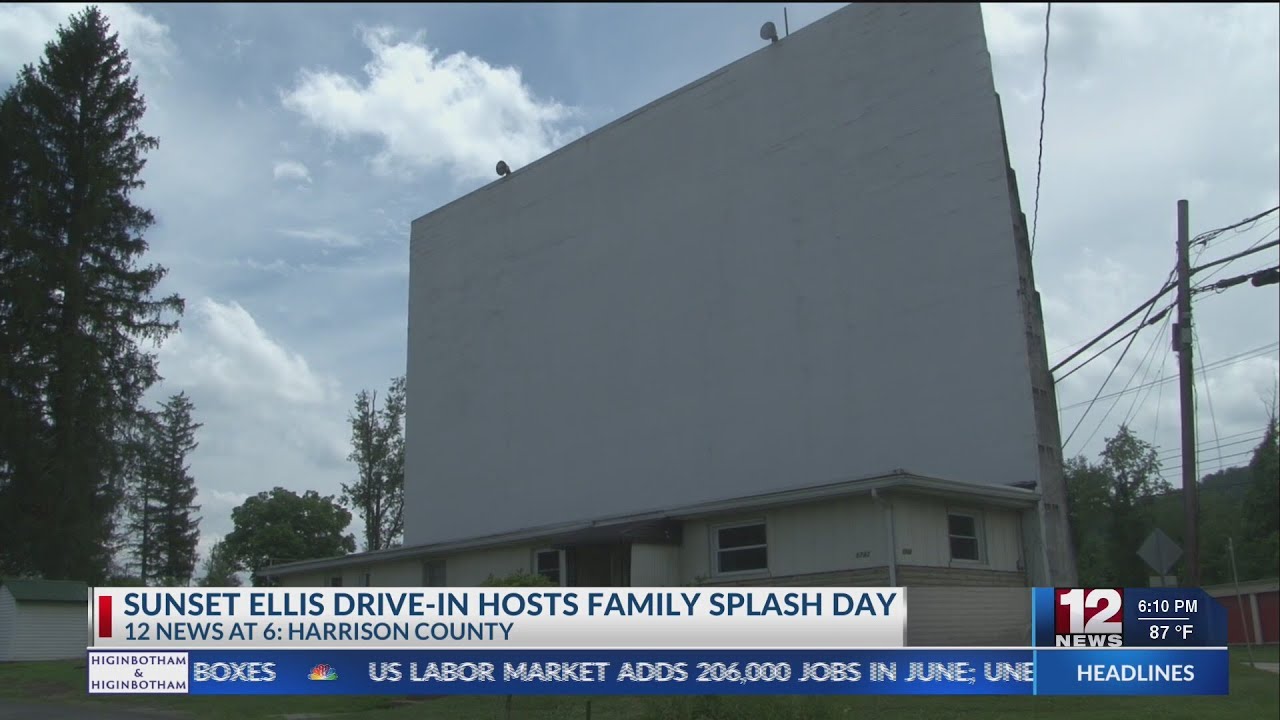 Sunset Ellis Drive-In hosting 'Family Splash Day' this weekend - YouTube